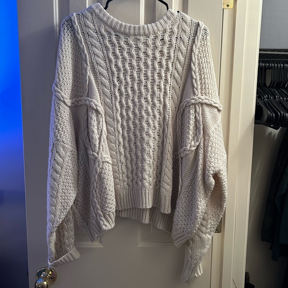 Altar'd State | Sweaters | Altard State Textured Knit Sweater Cream ...